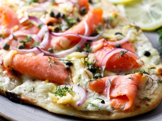 Smoked Salmon Pizza