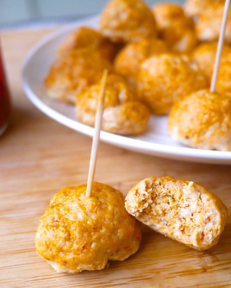 Mini Buffalo Chicken Balls - Going My Wayz