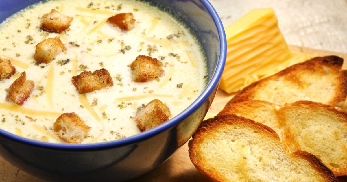 Houston's Canadian Cheese Soup Recipe